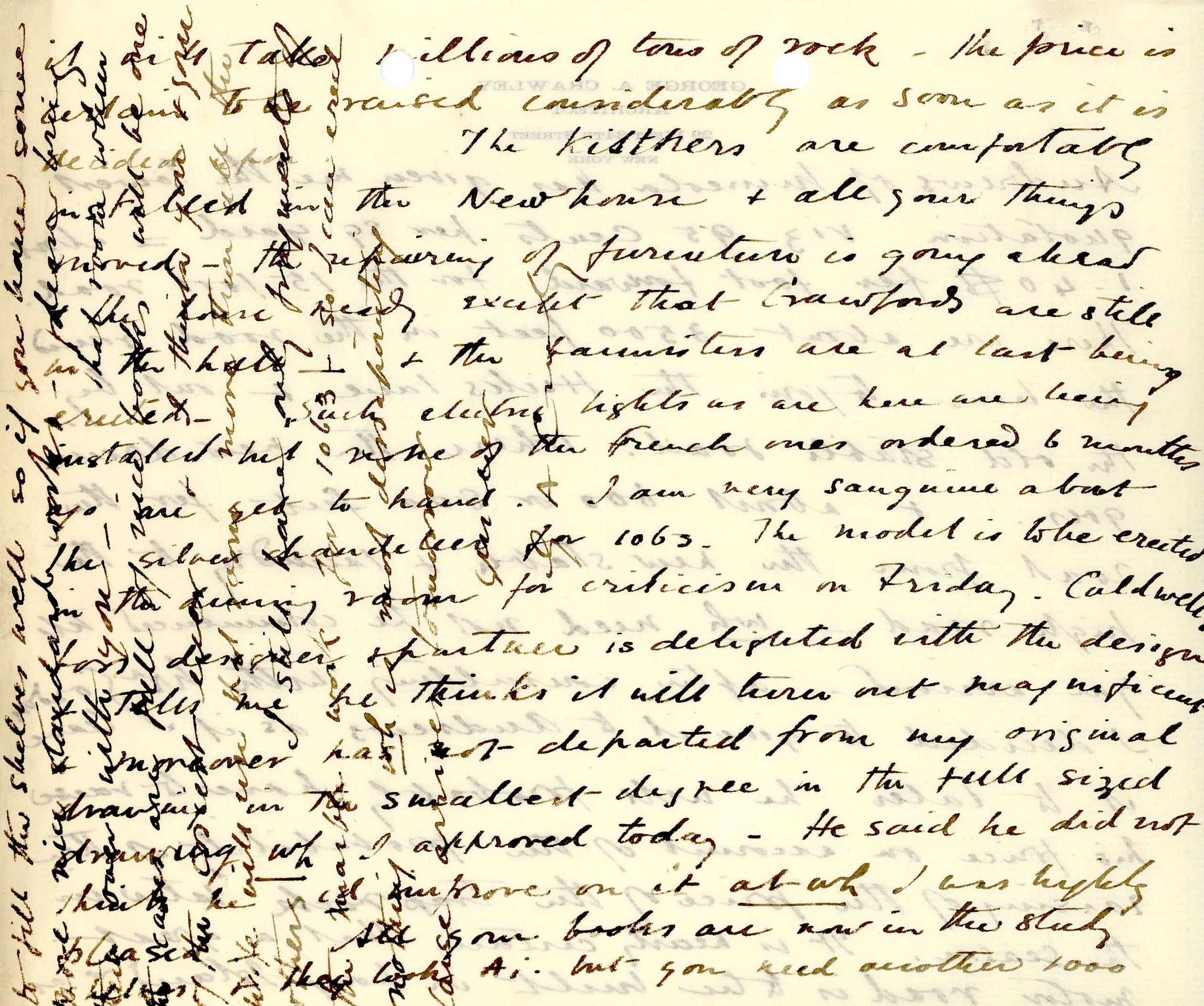 Transcribing the George A. Crawley Letters | Old Westbury Gardens